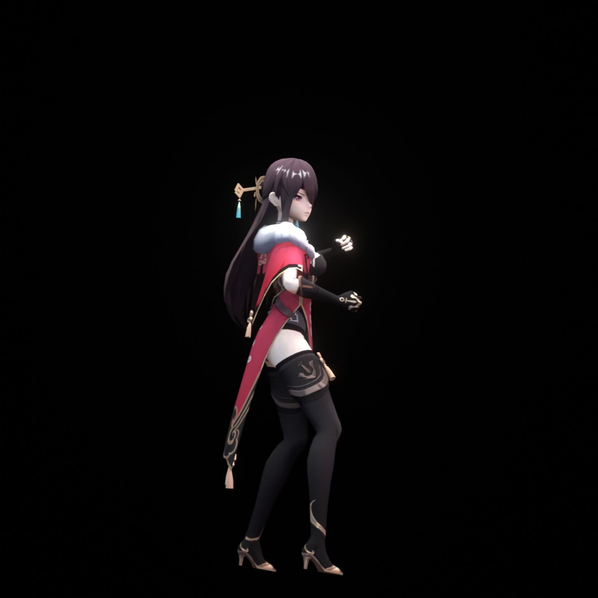 ArtStation - Side kick game animation