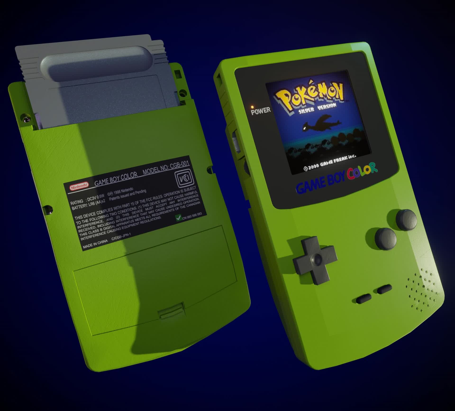 ArtStation - Gameboy color - 3D model