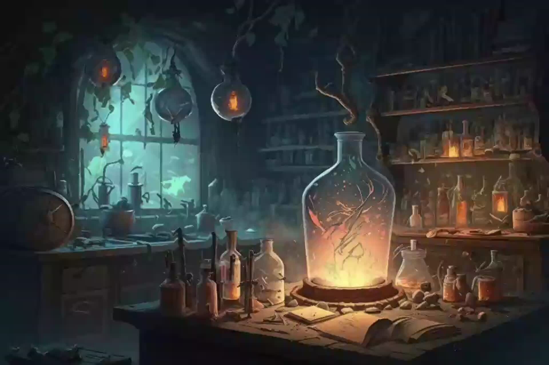 ArtStation - Necromancer's lab