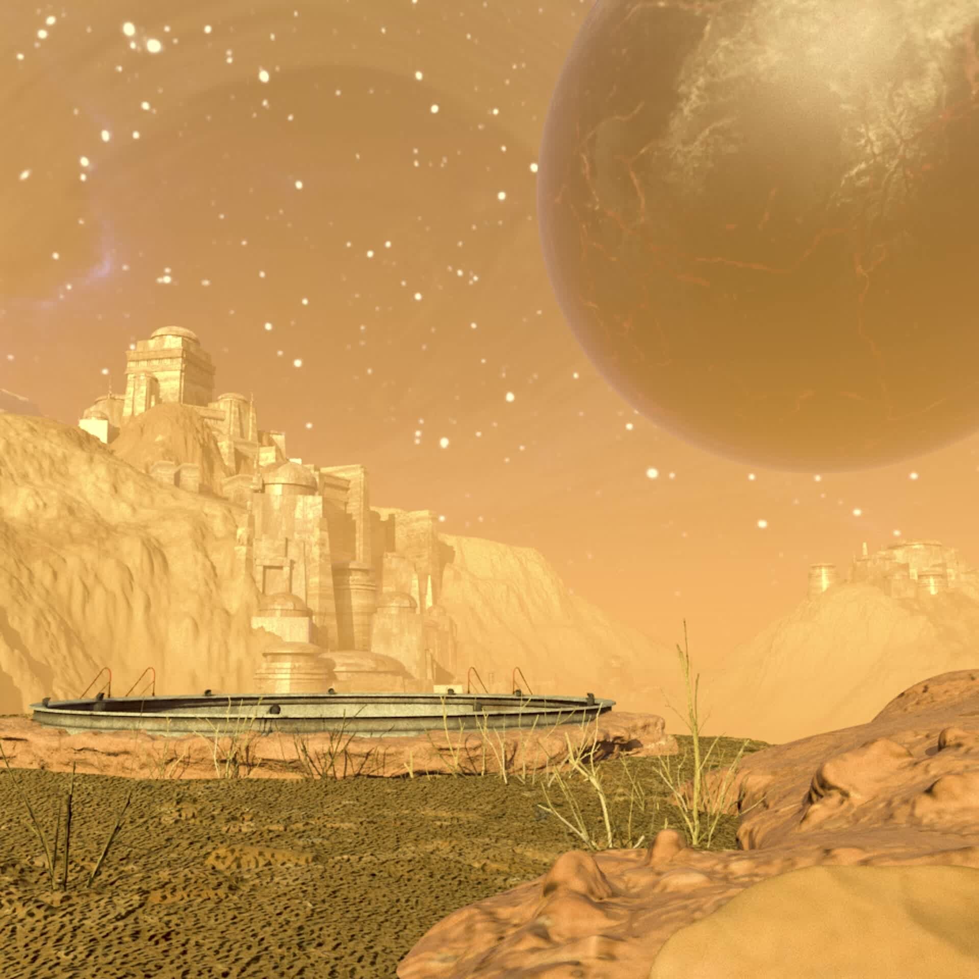 ArtStation - Project Maya 3D Animation Spaceship