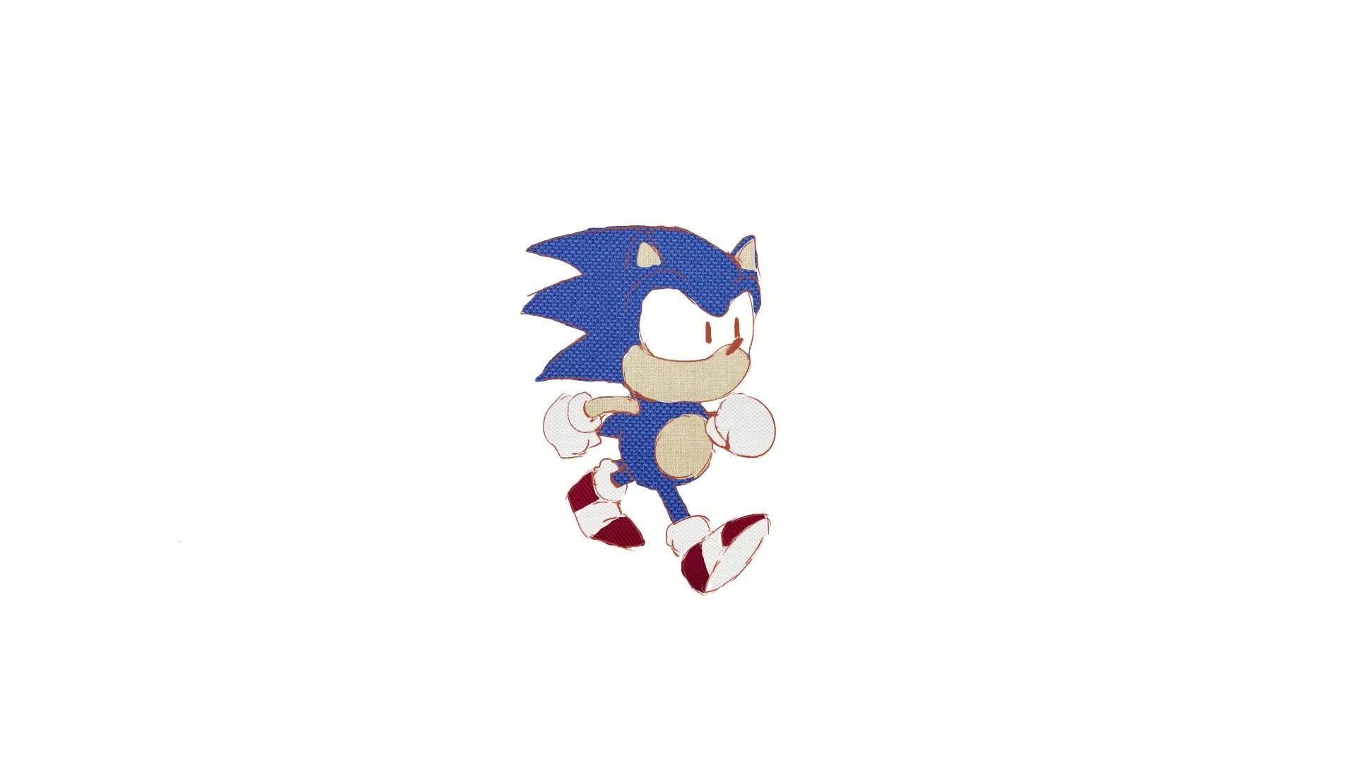 ArtStation - Sonic the Hedgehog walk cycle