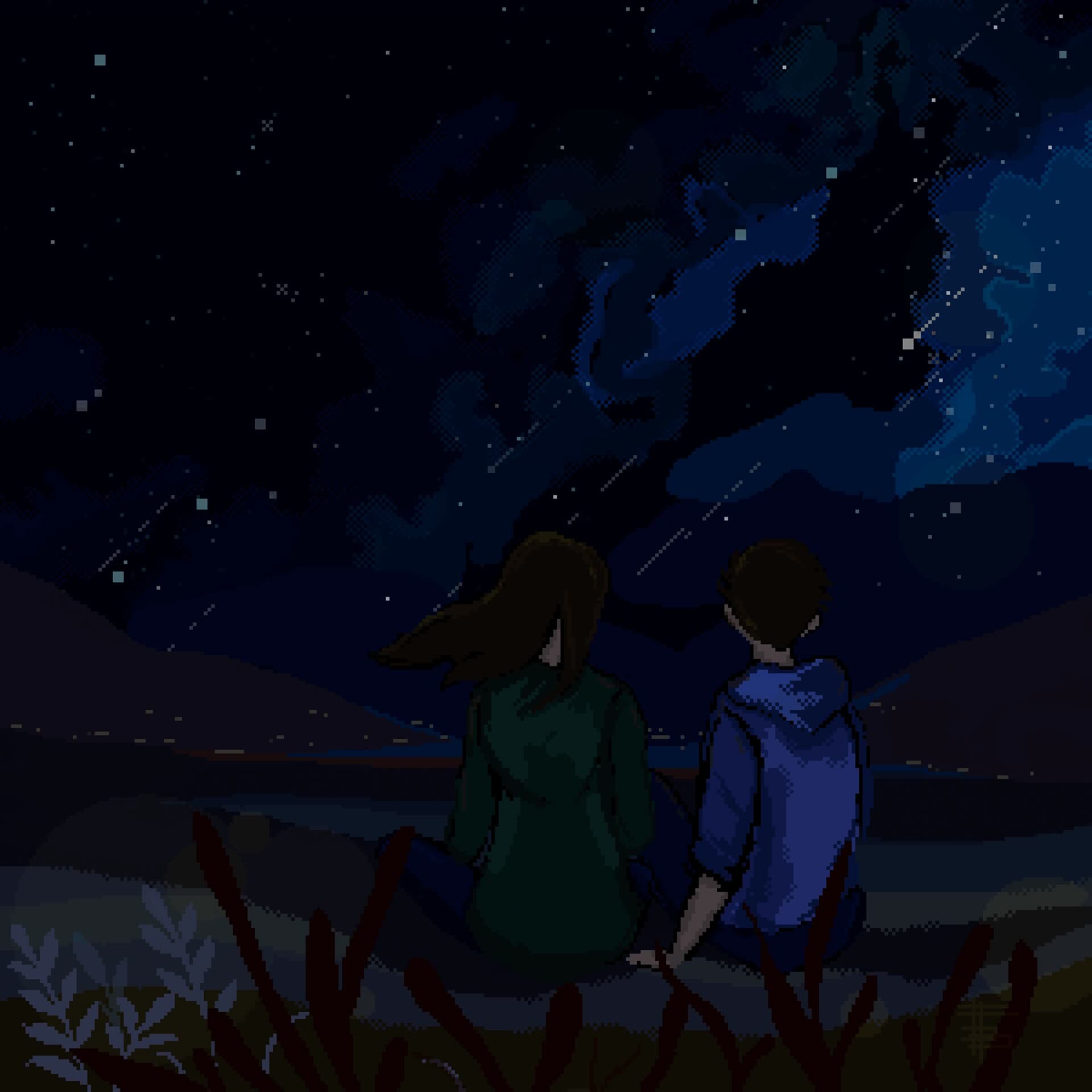 ArtStation - starfall. pixel art