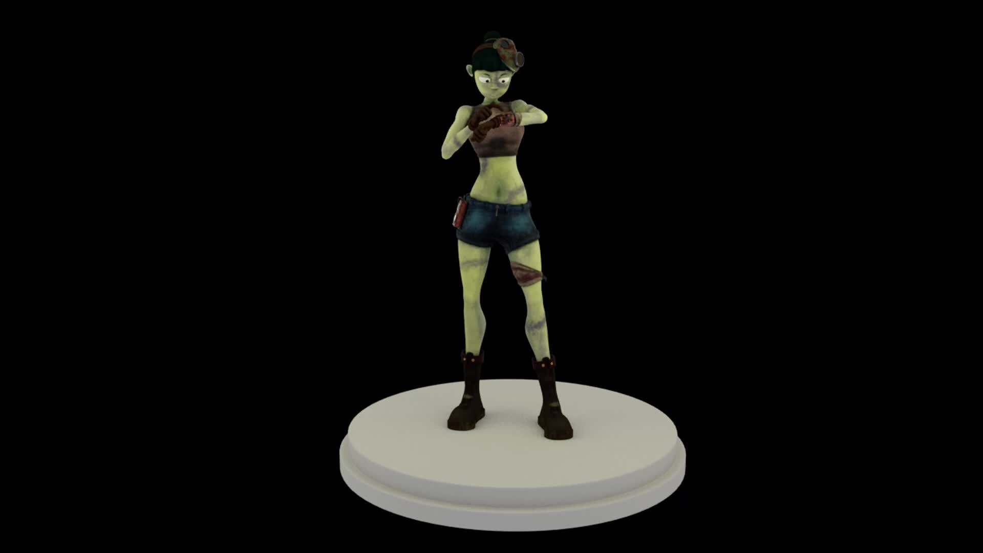 ArtStation - Zombie Turnaround