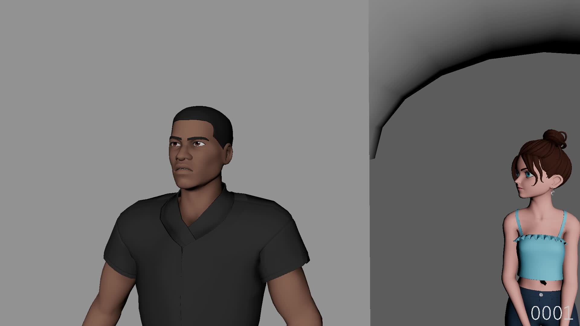 ArtStation - Recreation Scene from Nacho Libre