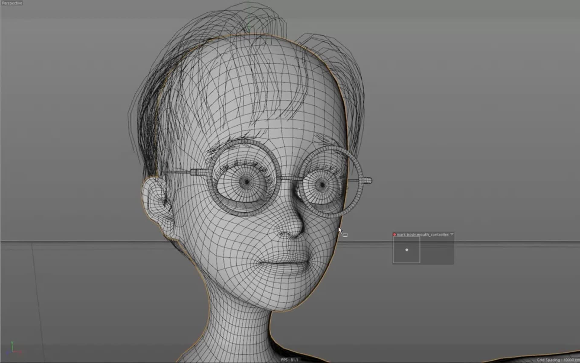 ArtStation - Facial Rig with Pose Morph on Cinema 4d