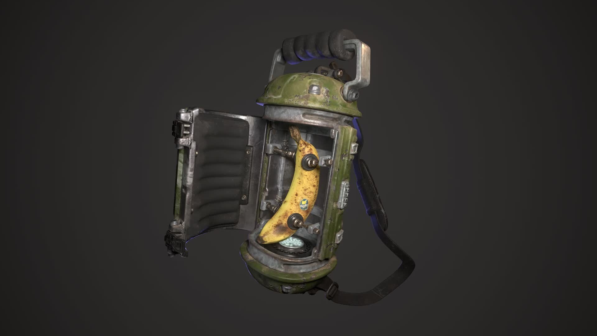 ArtStation - SCP-4823 — Tactical Banana Capsule