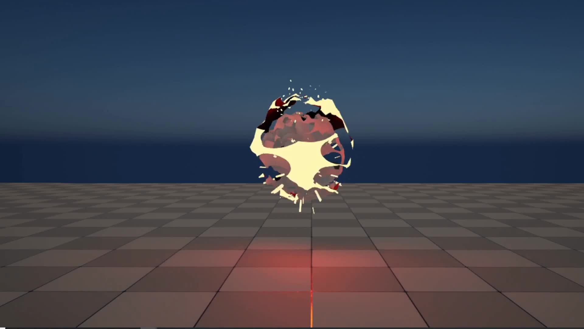 ArtStation - VFX - Stylized Explosion