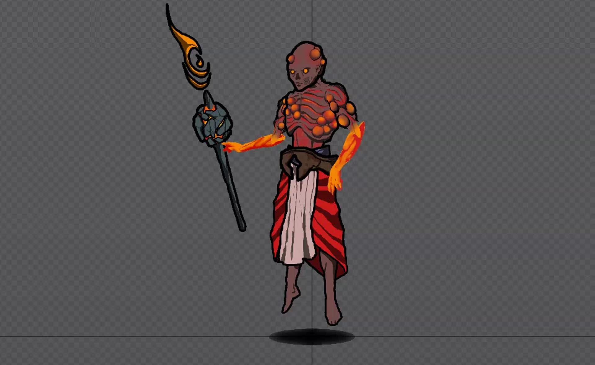 ArtStation - Lava mage