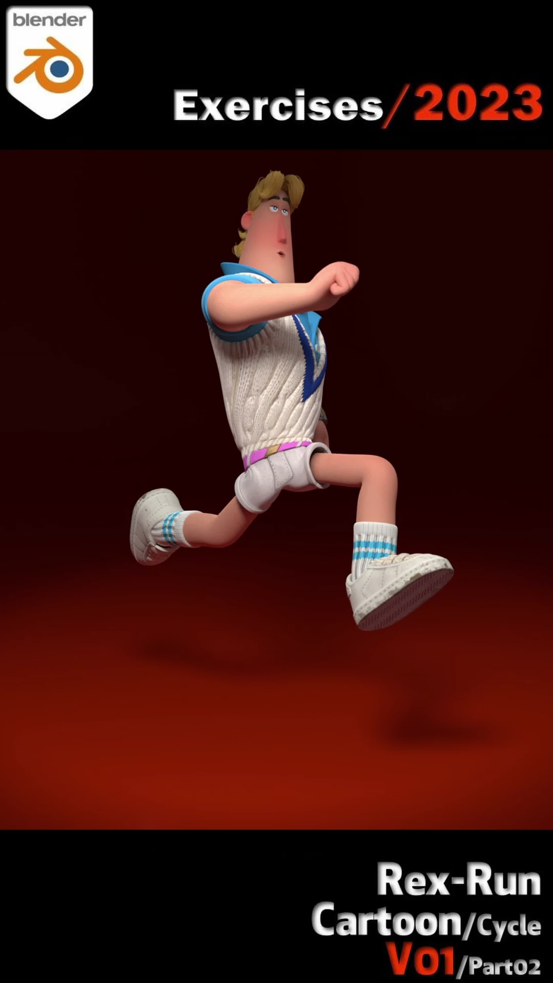 ArtStation - Rex-Cycle Run-V01-001