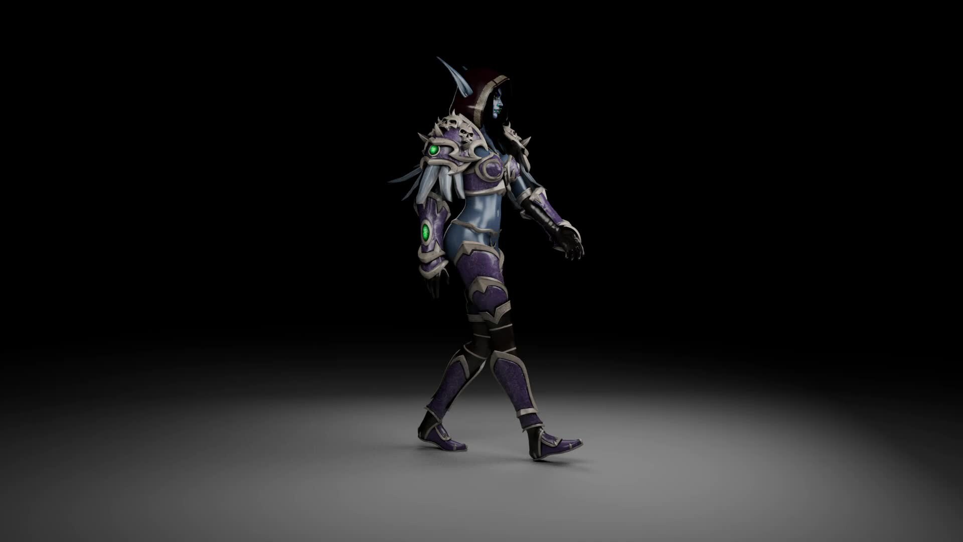 ArtStation - Sylvanas walk cycle