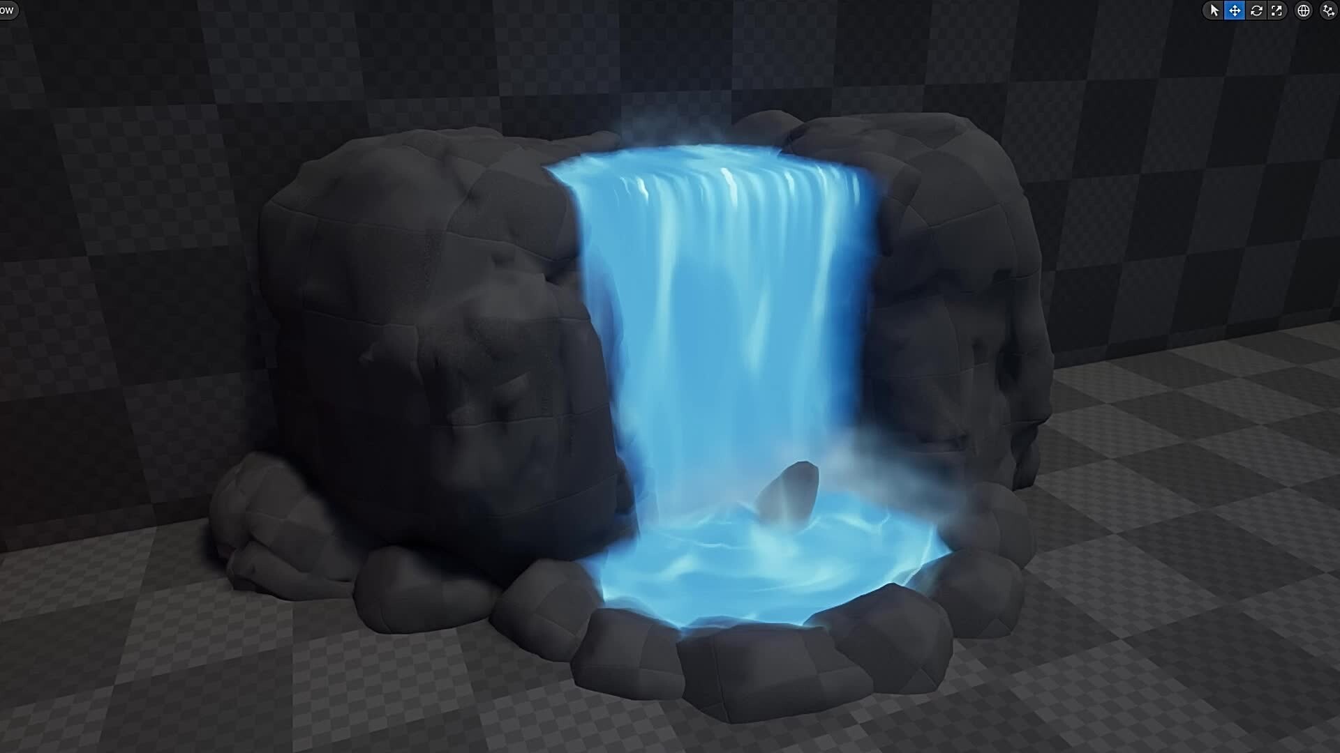 ArtStation - Waterfall VFX