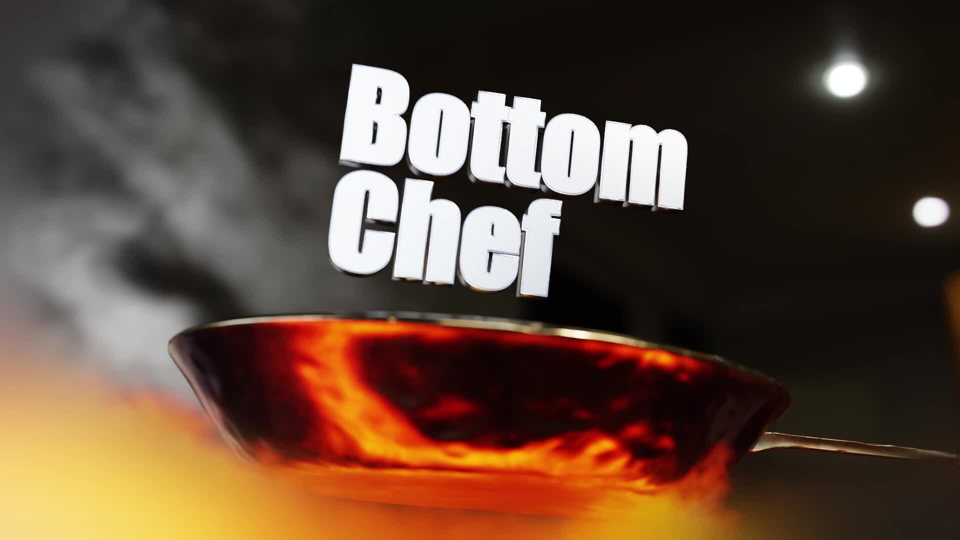 ArtStation - Bottom Chef Motion Graphics (Cooking Show Title Design Demo)