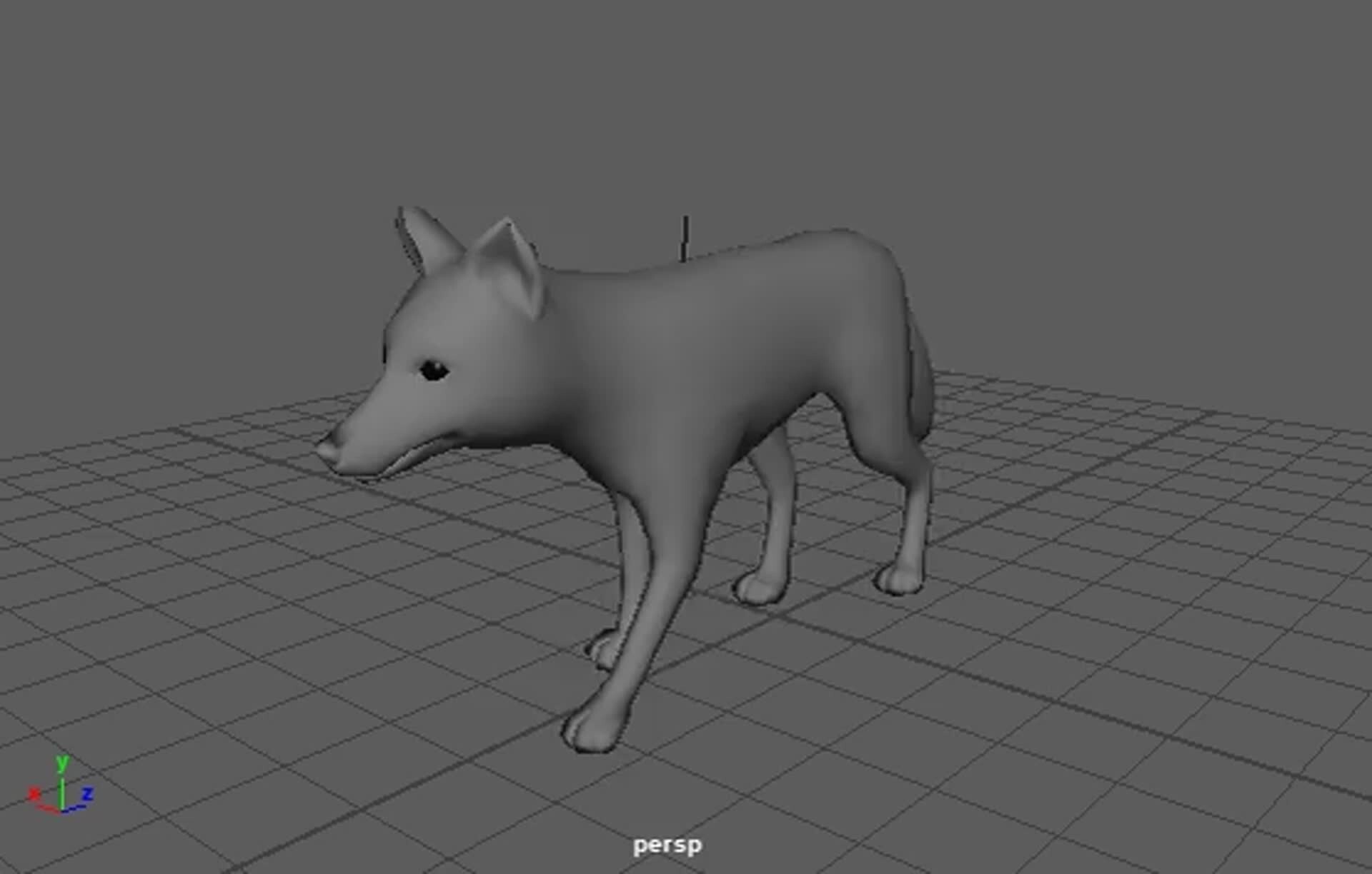 ArtStation - Fox Walk Cycle