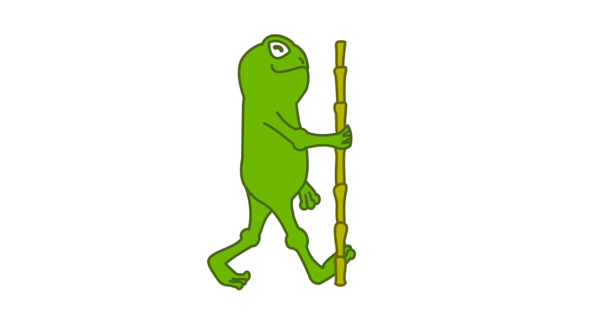 ArtStation - Frog Walk Cycle