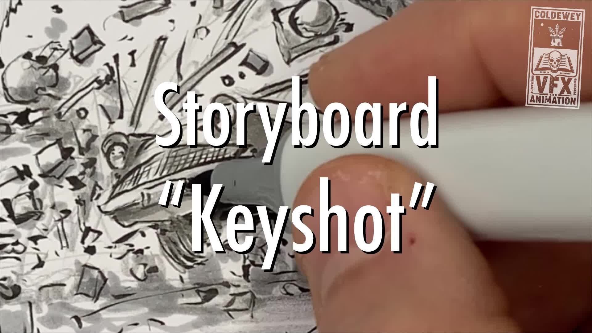 ArtStation - Storyboarding a Key-Shot.
