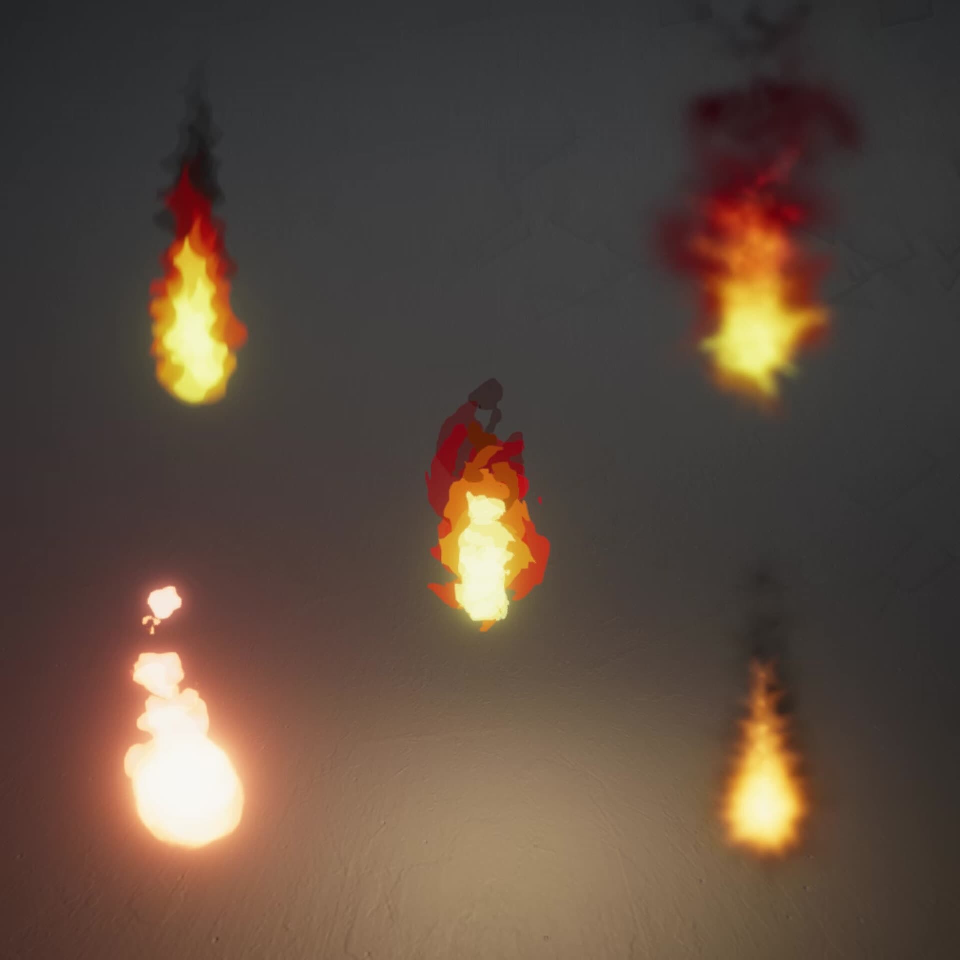 ArtStation - Cartoon Fire Effects