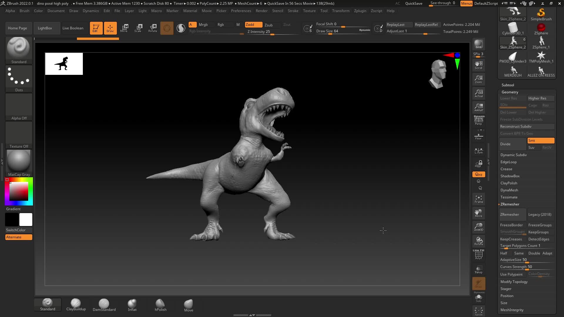 ArtStation - Dinosaur 3D