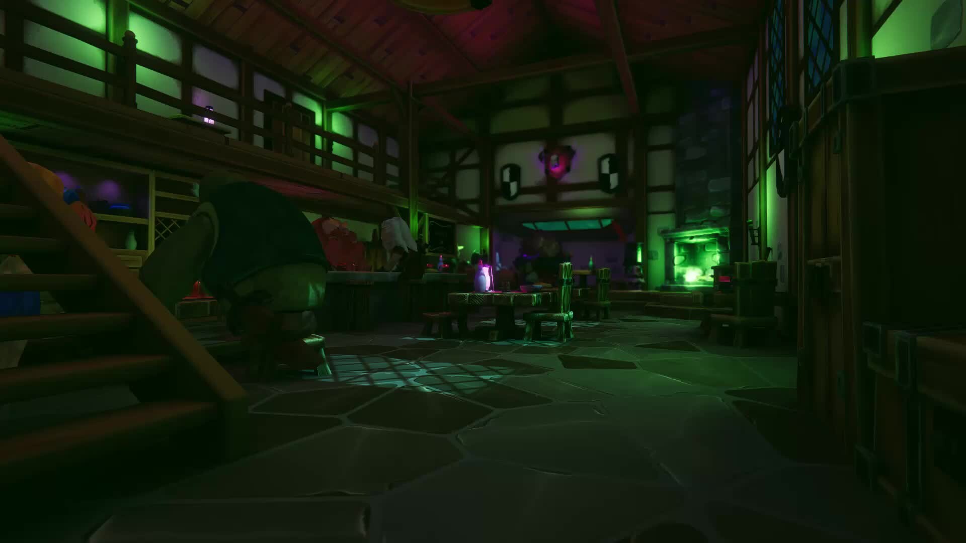 ArtStation - Tavern lighting