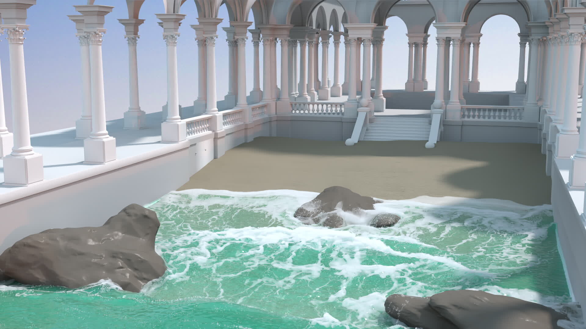 ArtStation - Beach Practice