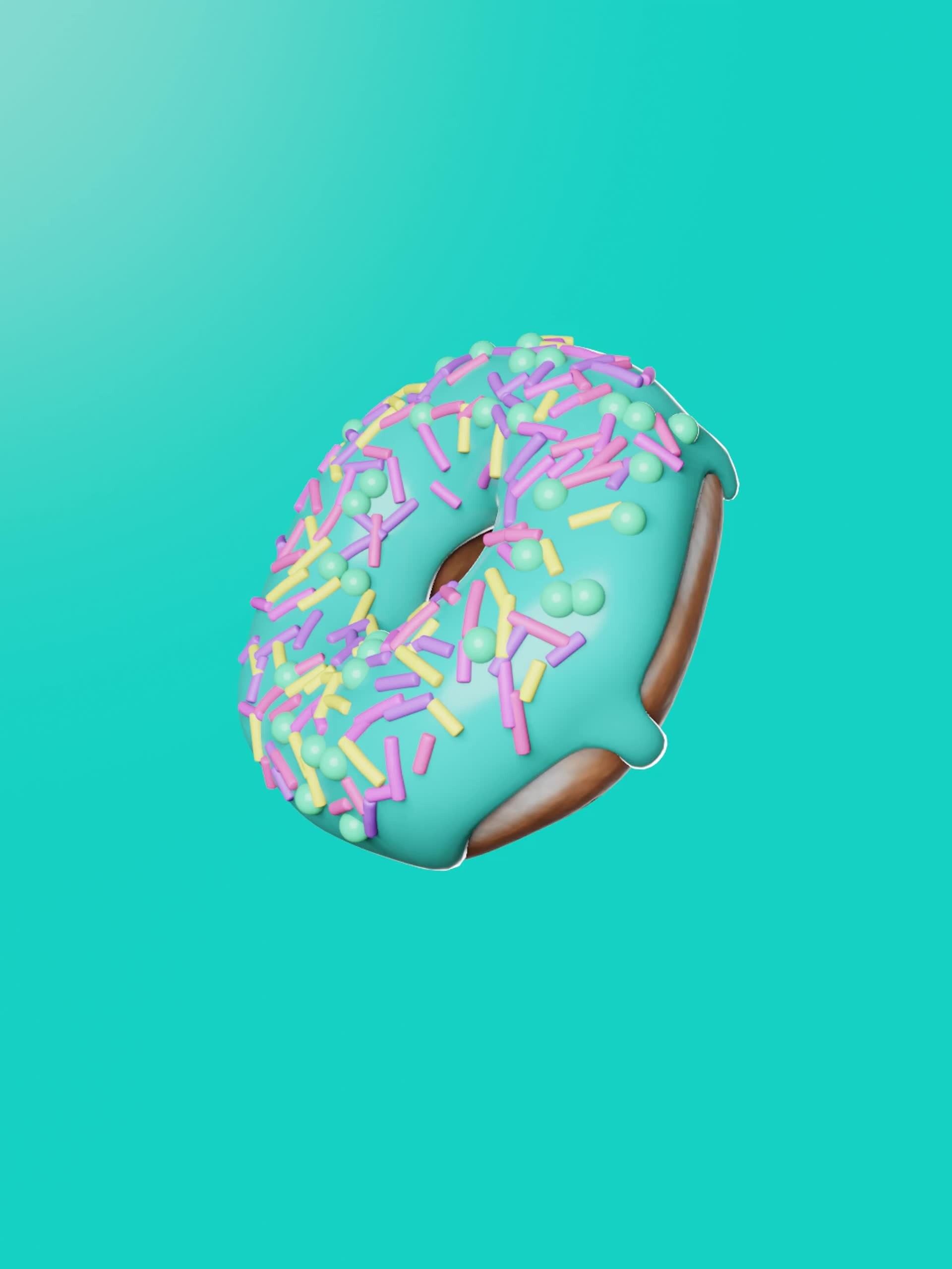 ArtStation - Donut Animation ( Blender Guru Tutorial )