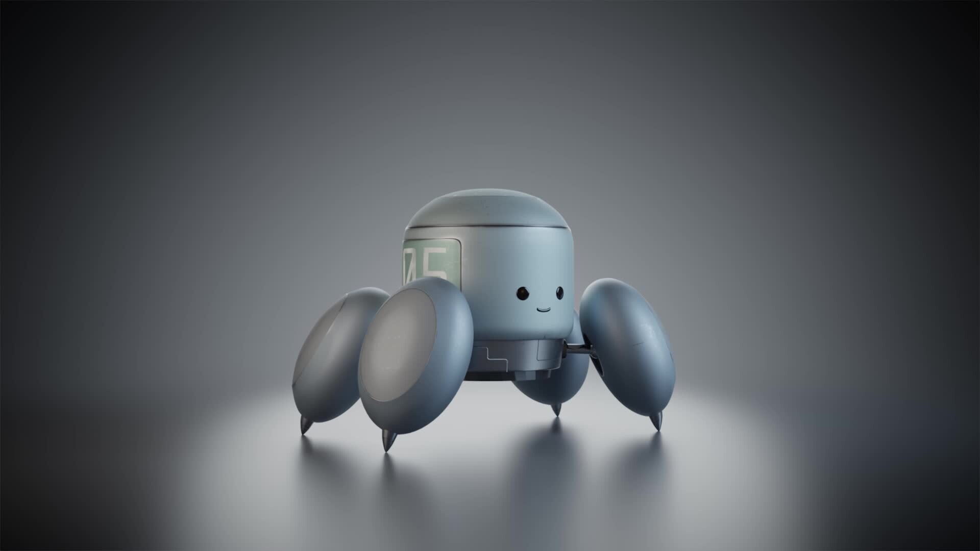 ArtStation - Bolt the Cute Robot