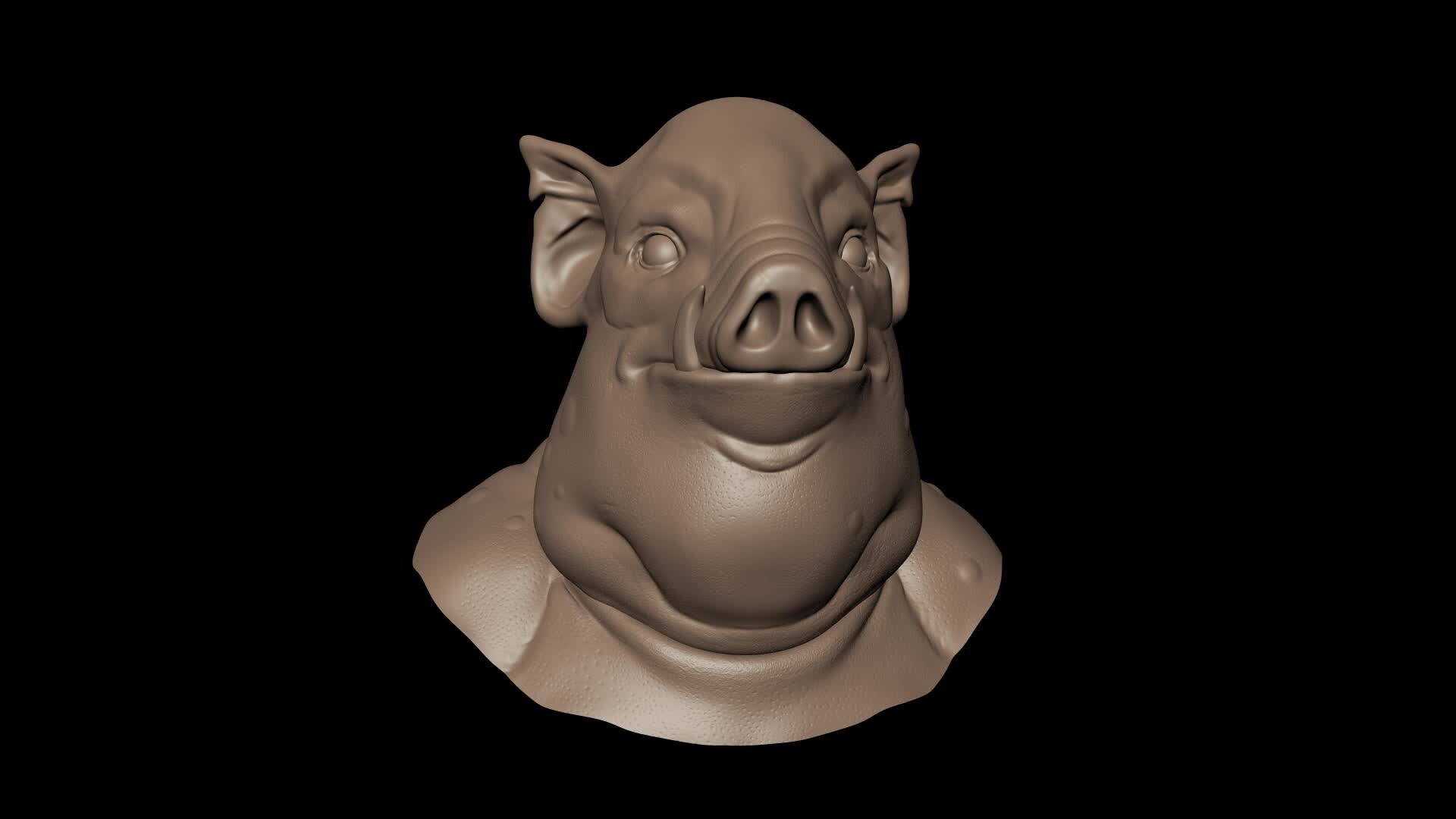 ArtStation - Pigman Thinktank Sculpt