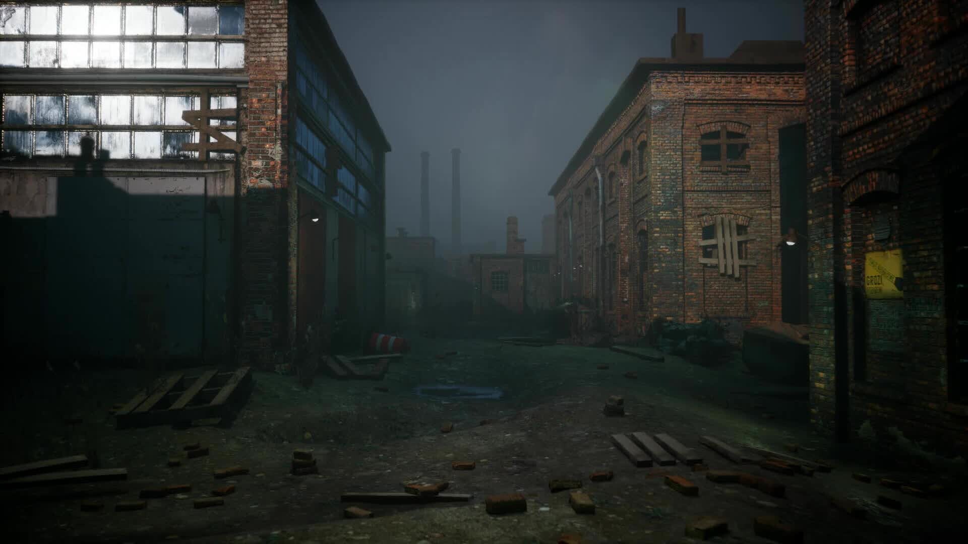 ArtStation - Abandoned Warehouse Exploration Cinematic