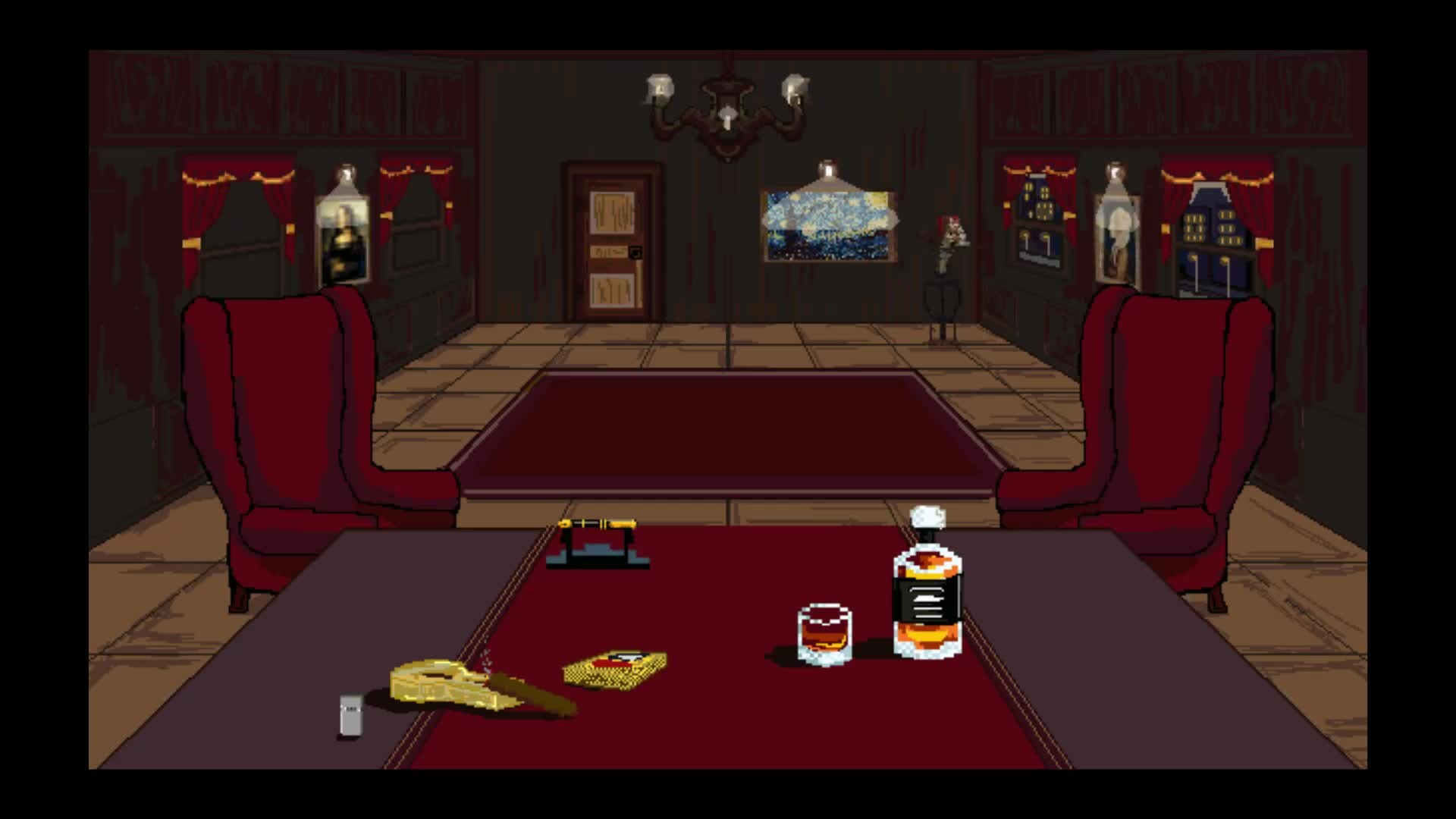 ArtStation - mafia room animation