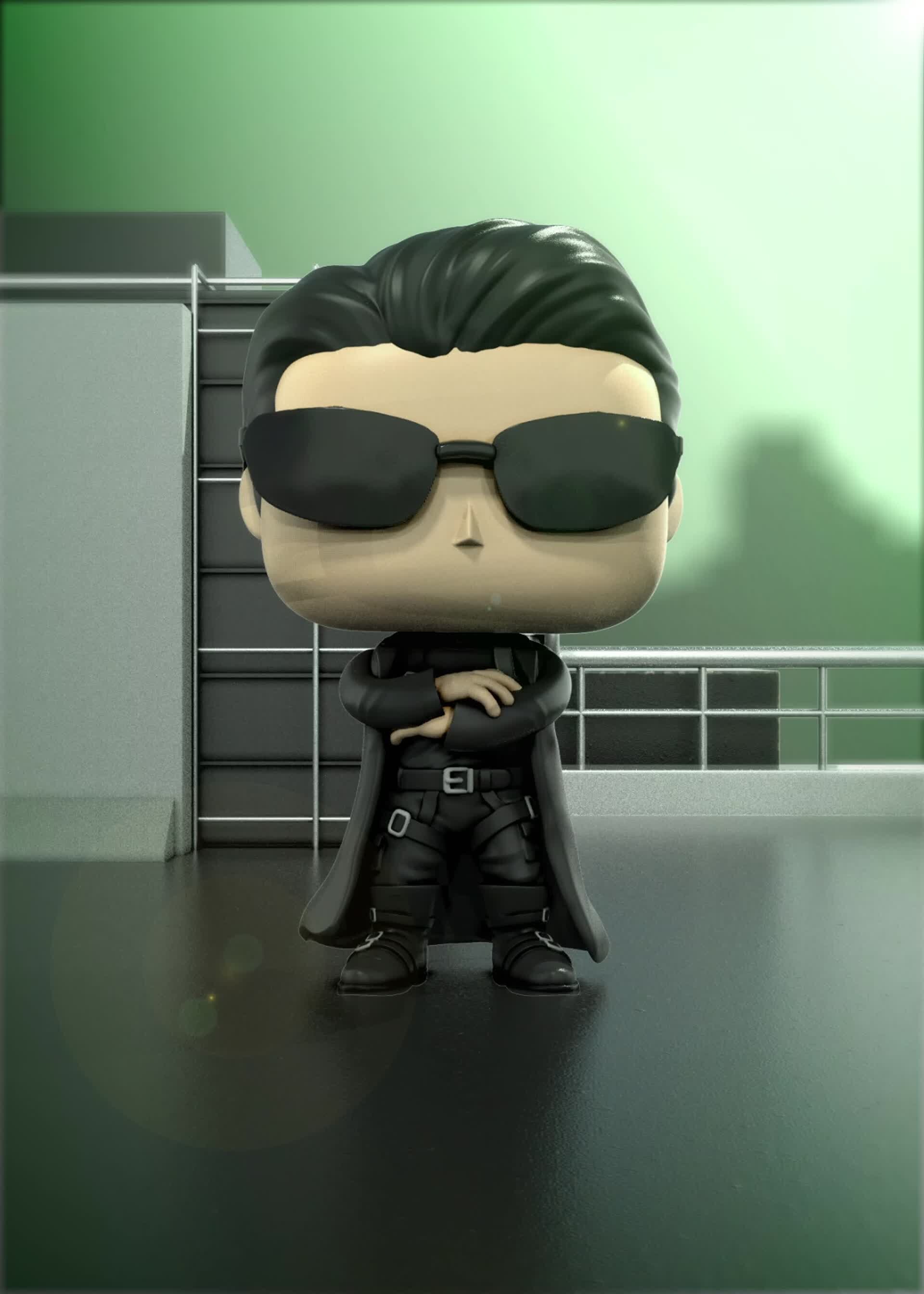 ArtStation - Matrix - FUNKO DIGITAL POP