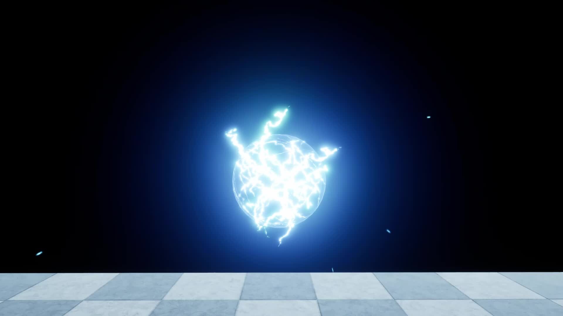 ArtStation - Lighting ball VFX