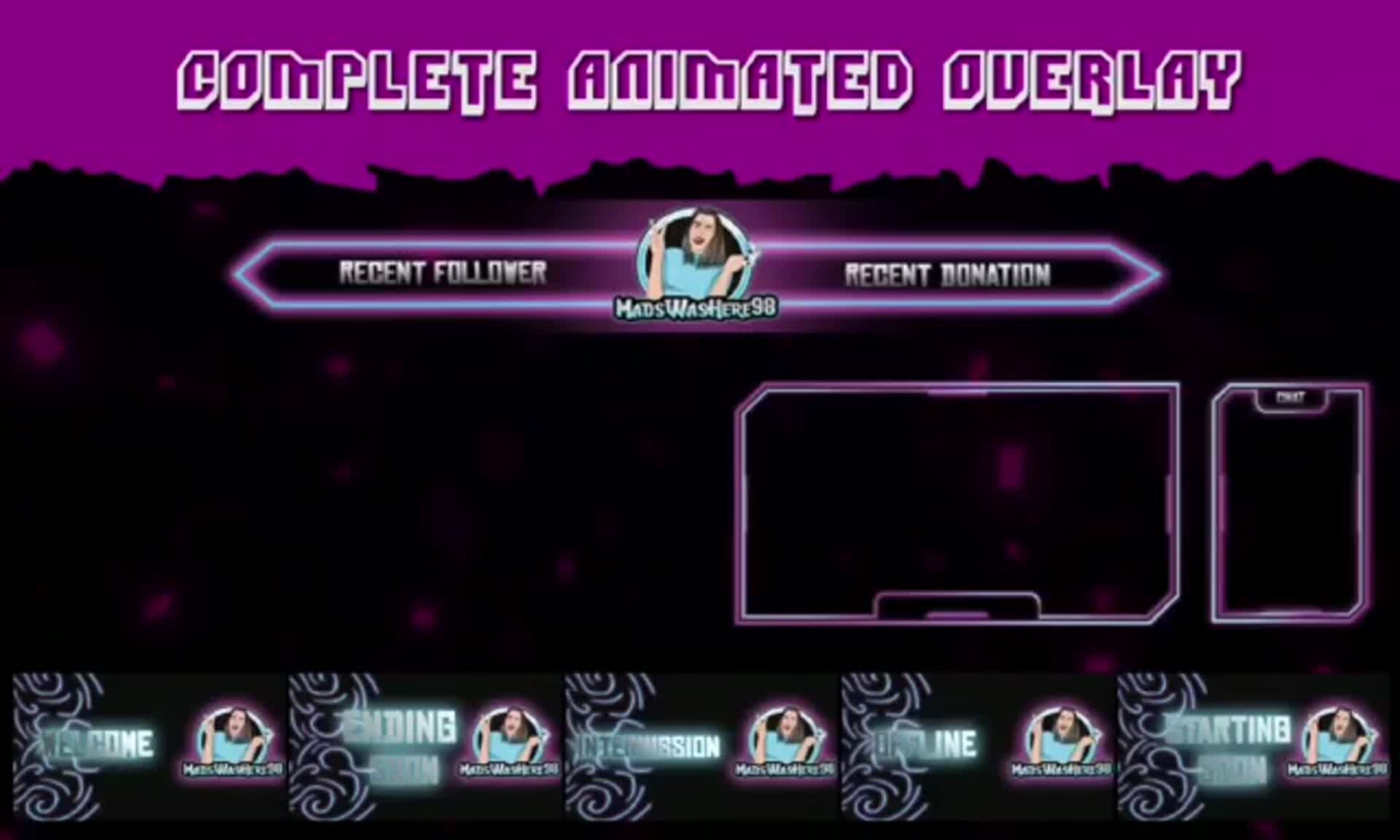 ArtStation - ANIMATED OVERLAY