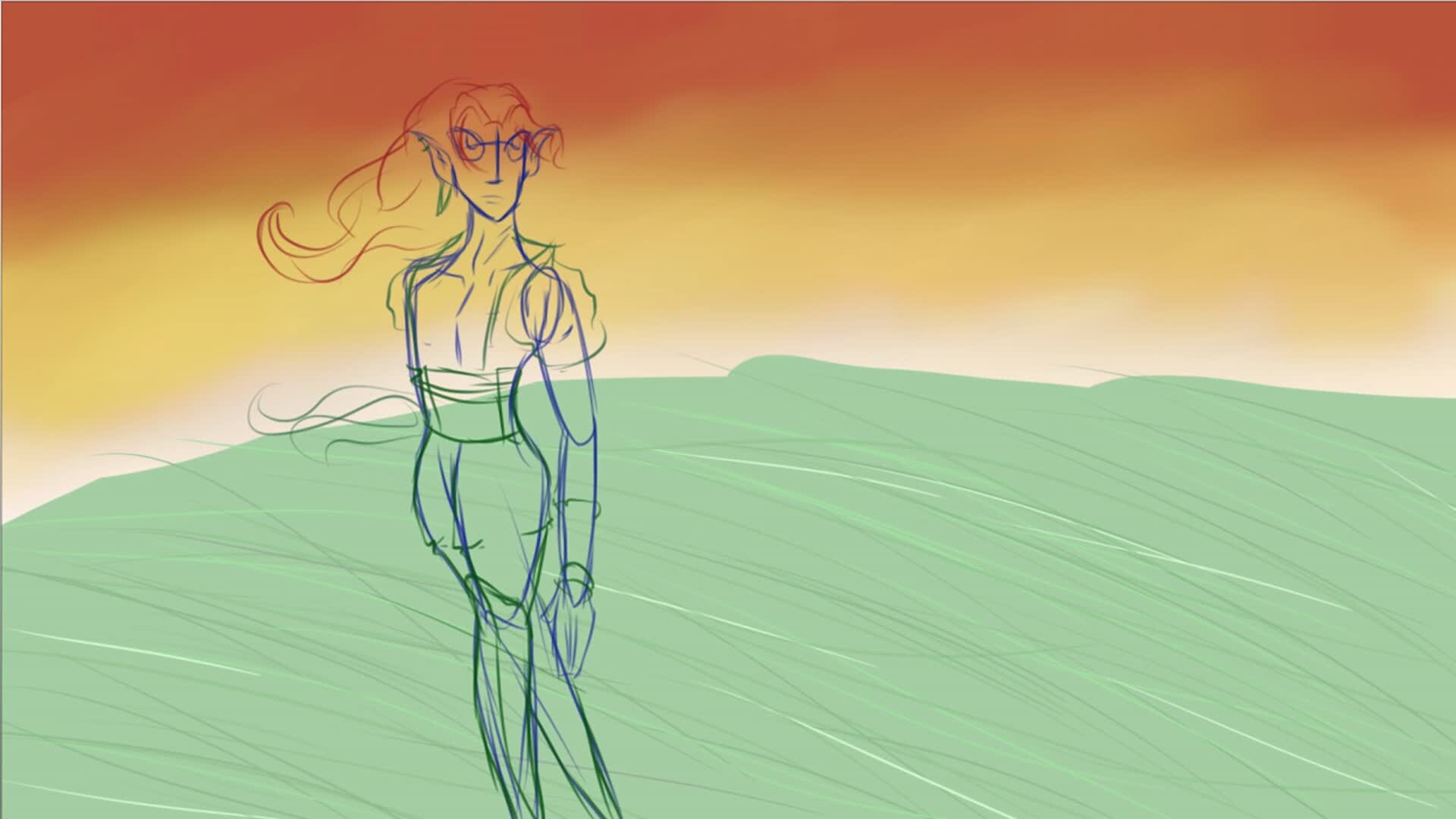 ArtStation - Movement study WIP