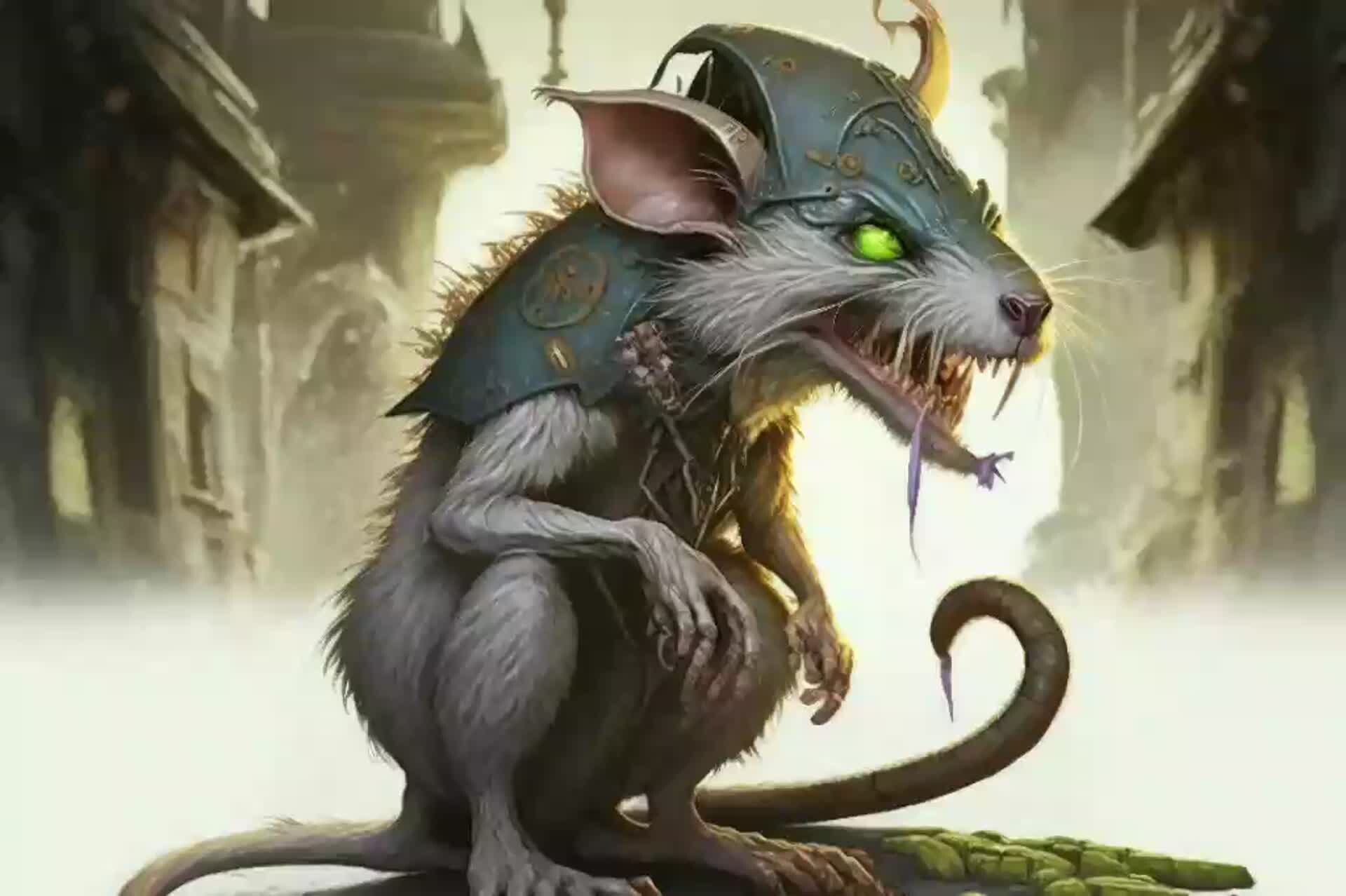 ArtStation - Rat mutant