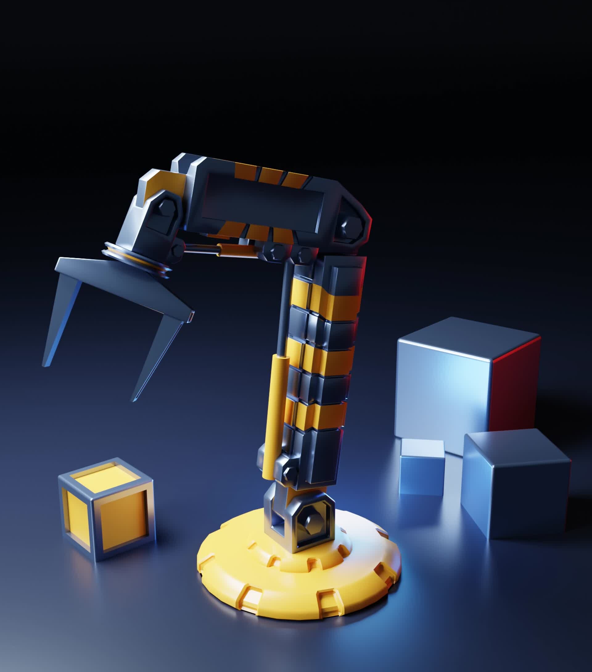 ArtStation - Robot Arm