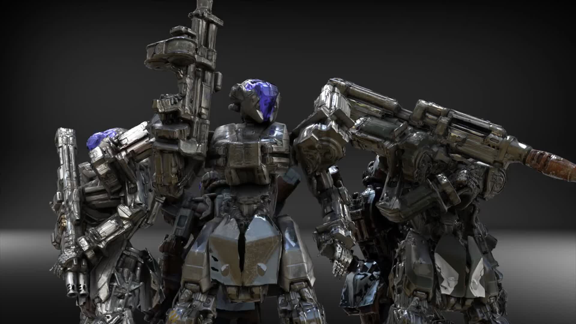 ArtStation - Mecha Fireteam 5