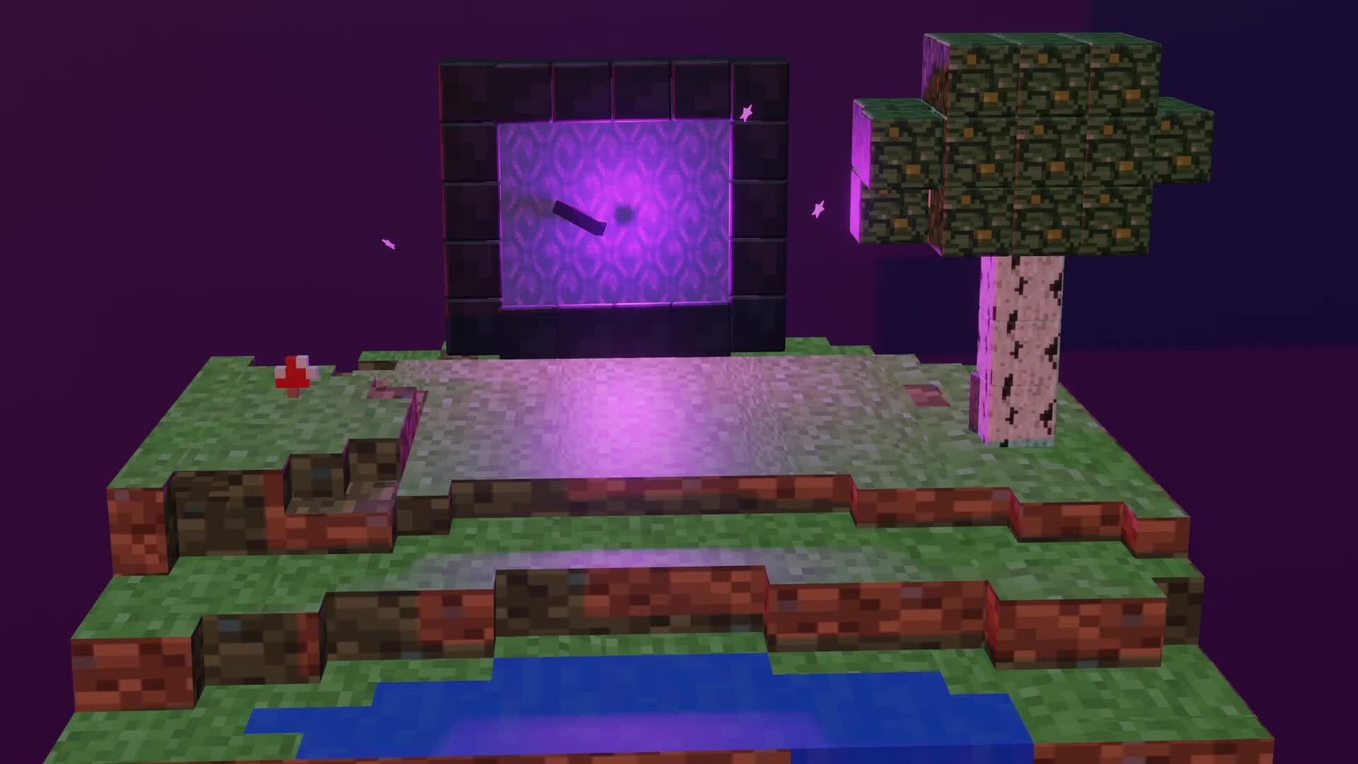 ArtStation - minecraft scene in blender