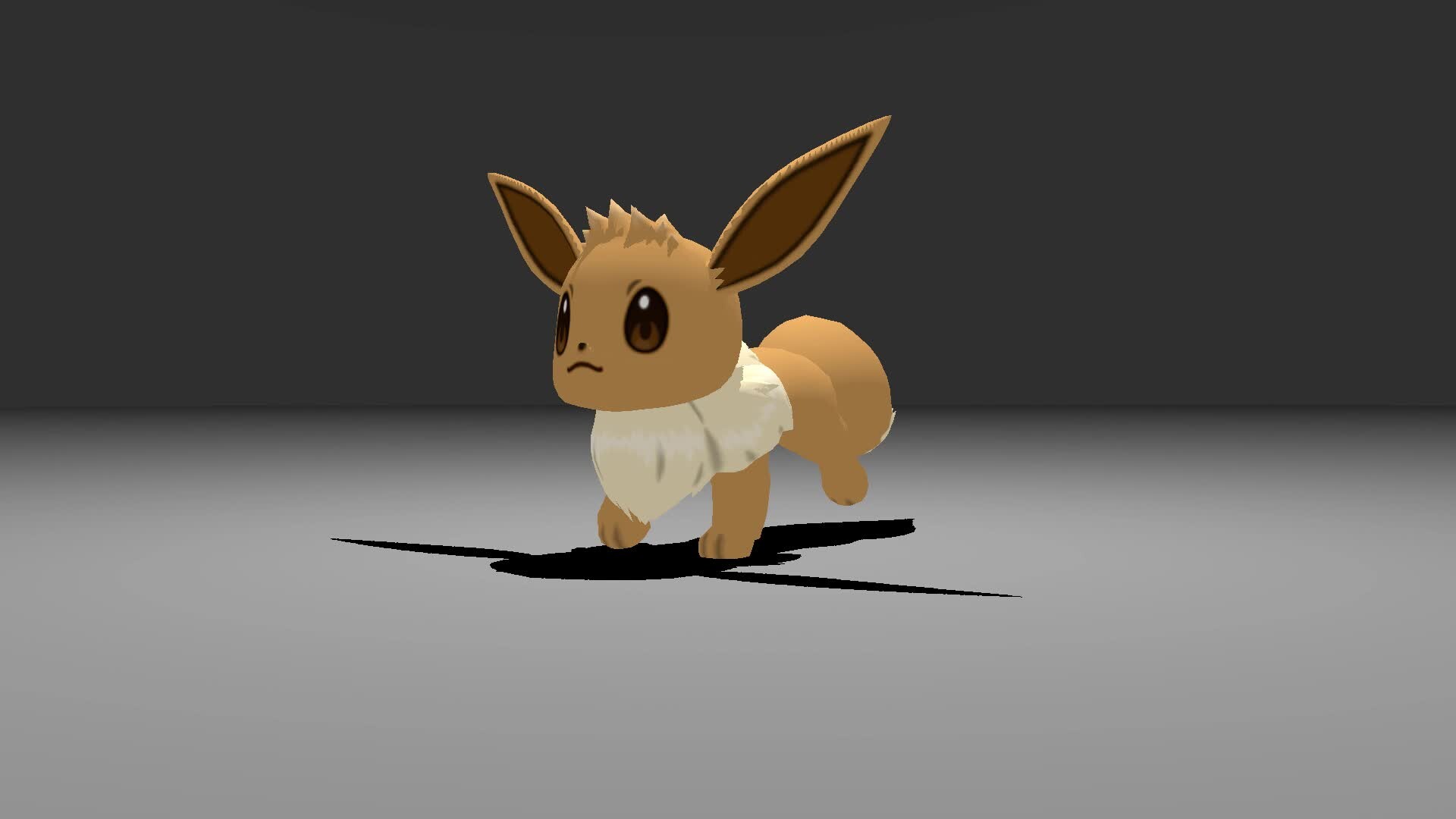 ArtStation - Eevee (Quadruped Walk Cycle Animation)