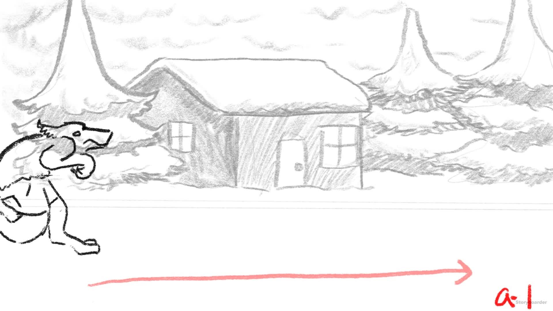 ArtStation - ruff wherewolf animatic
