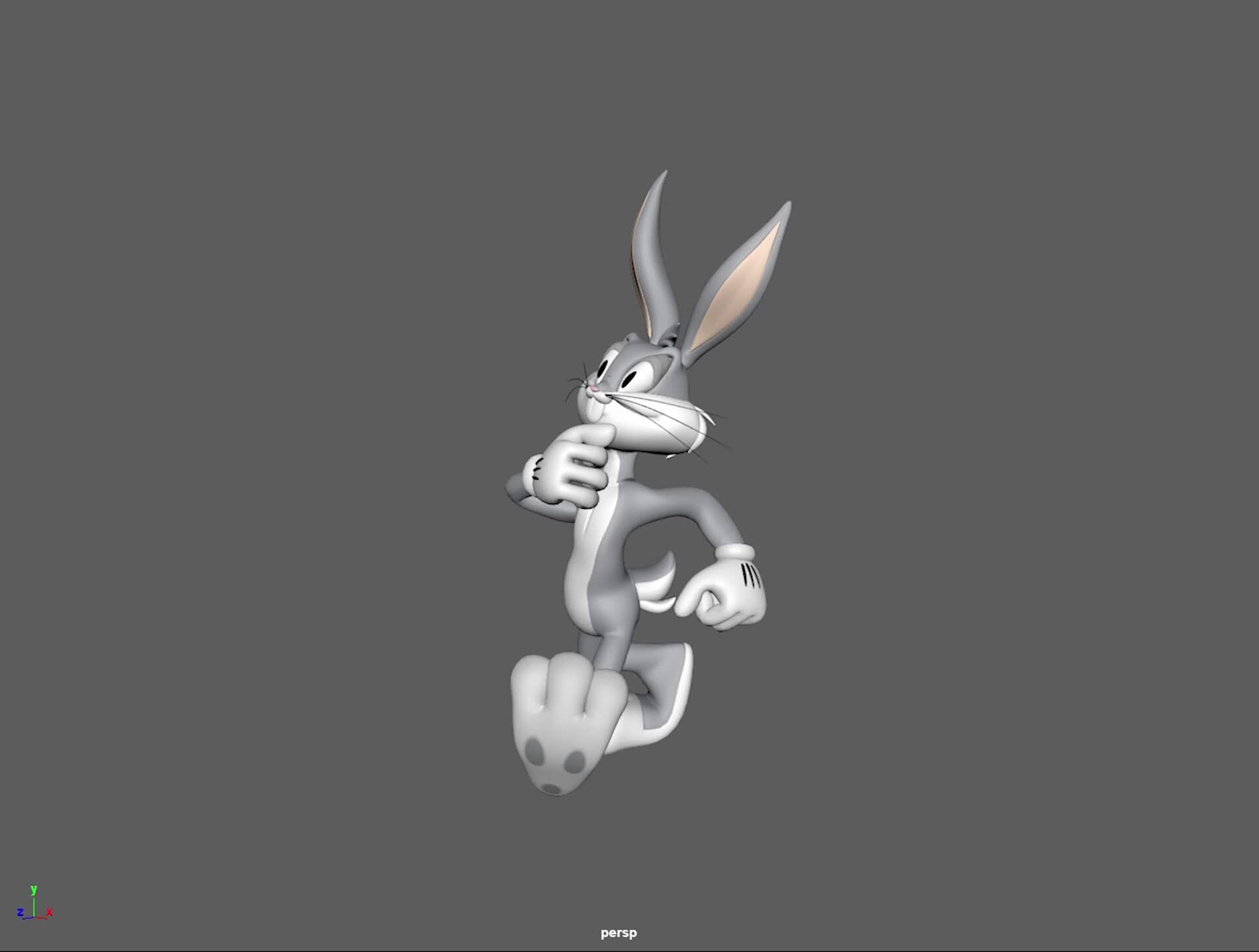 ArtStation - Bugs Bunny walking cycle
