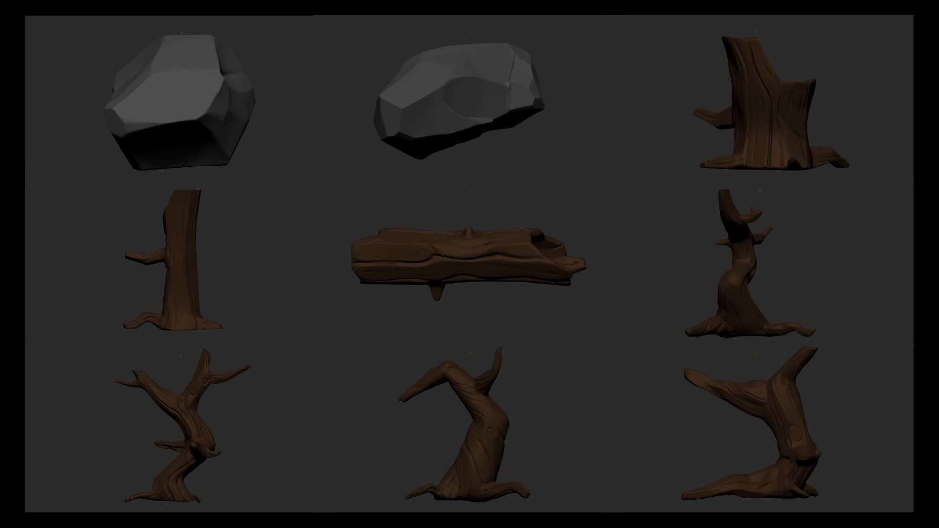 ArtStation - Forest WIP