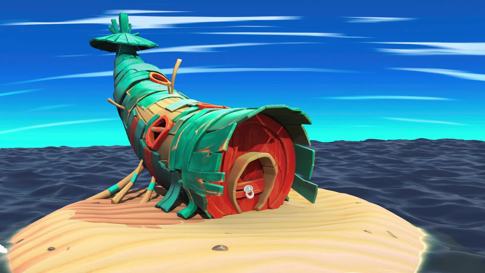 ArtStation - Stylized Tiny house render