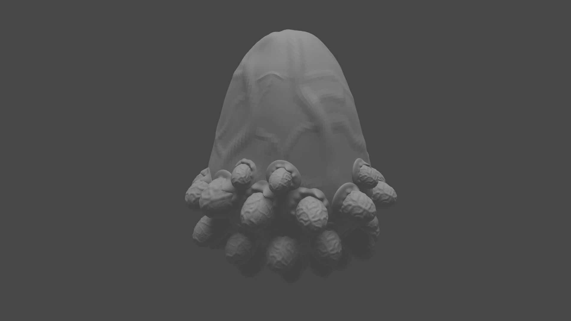 ArtStation - Work In Progress Monster Egg Sack