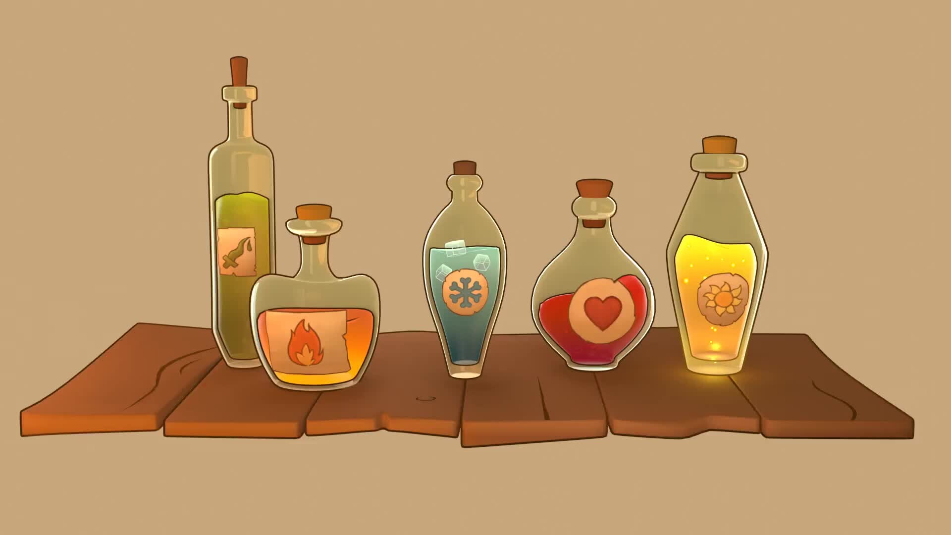 ArtStation - Potion Craft 3D