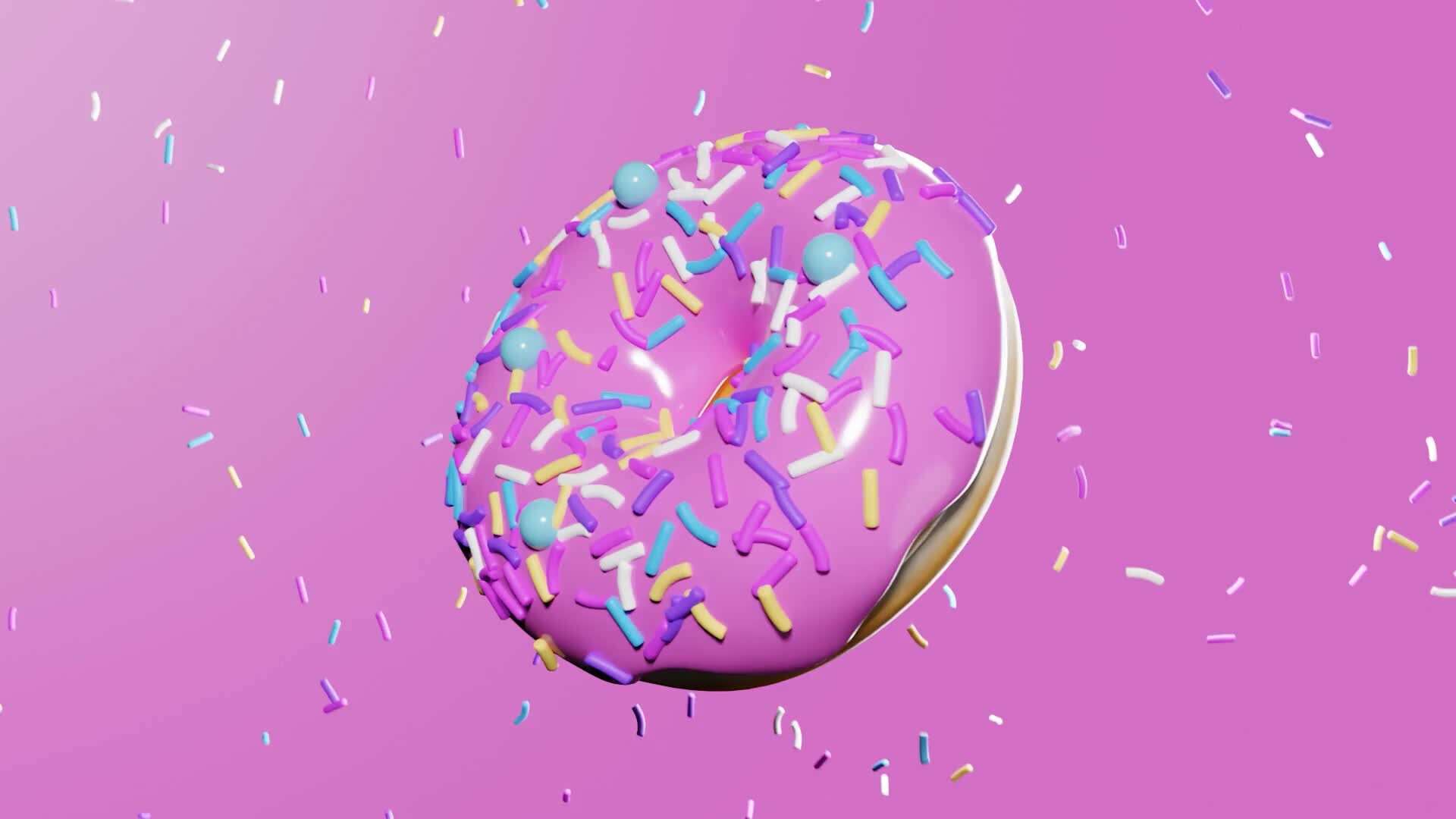 ArtStation - Donut 3D Animation