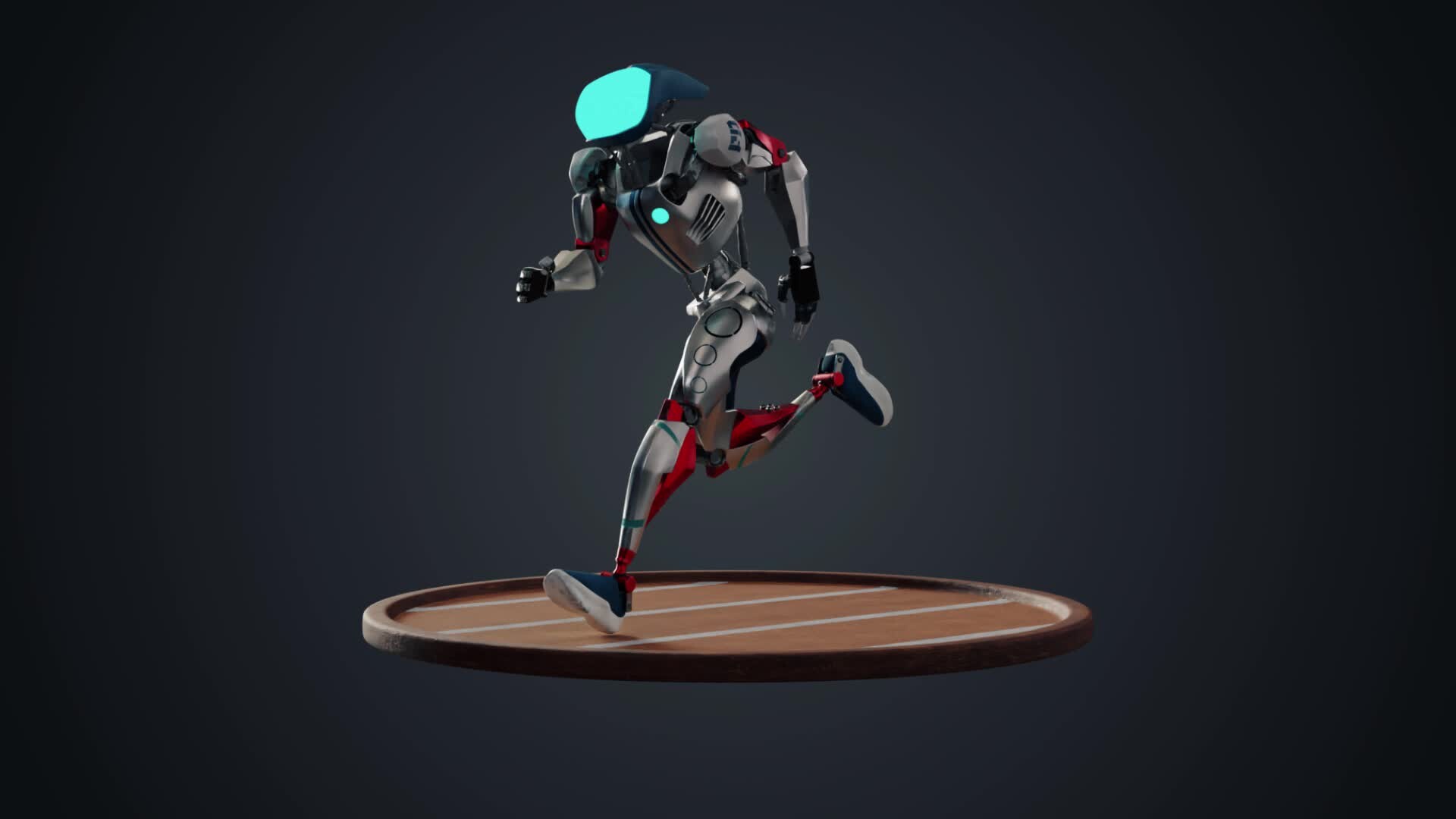 ArtStation - RUNNING ROBOT