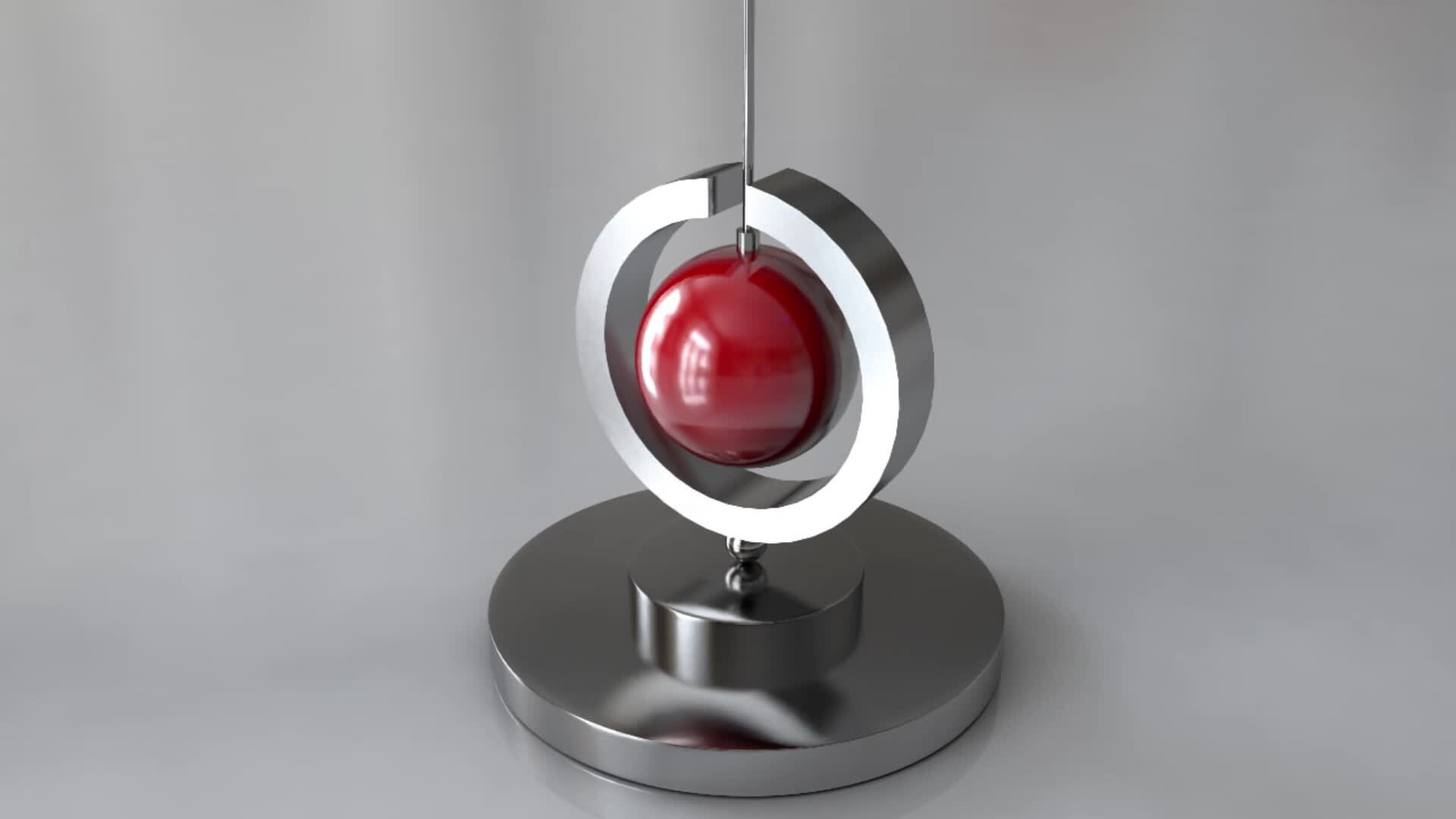 ArtStation - Pendulum loop. Softwares used: Cinema 4D and Adobe After effects