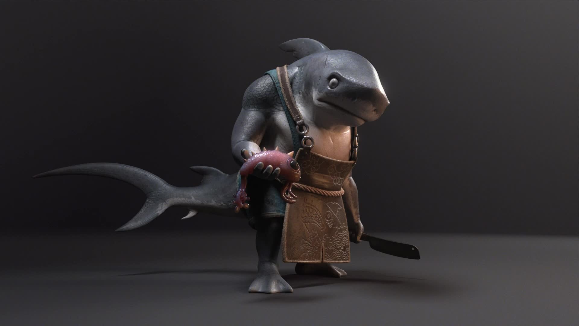 ArtStation - Yogg - The Fishmonger