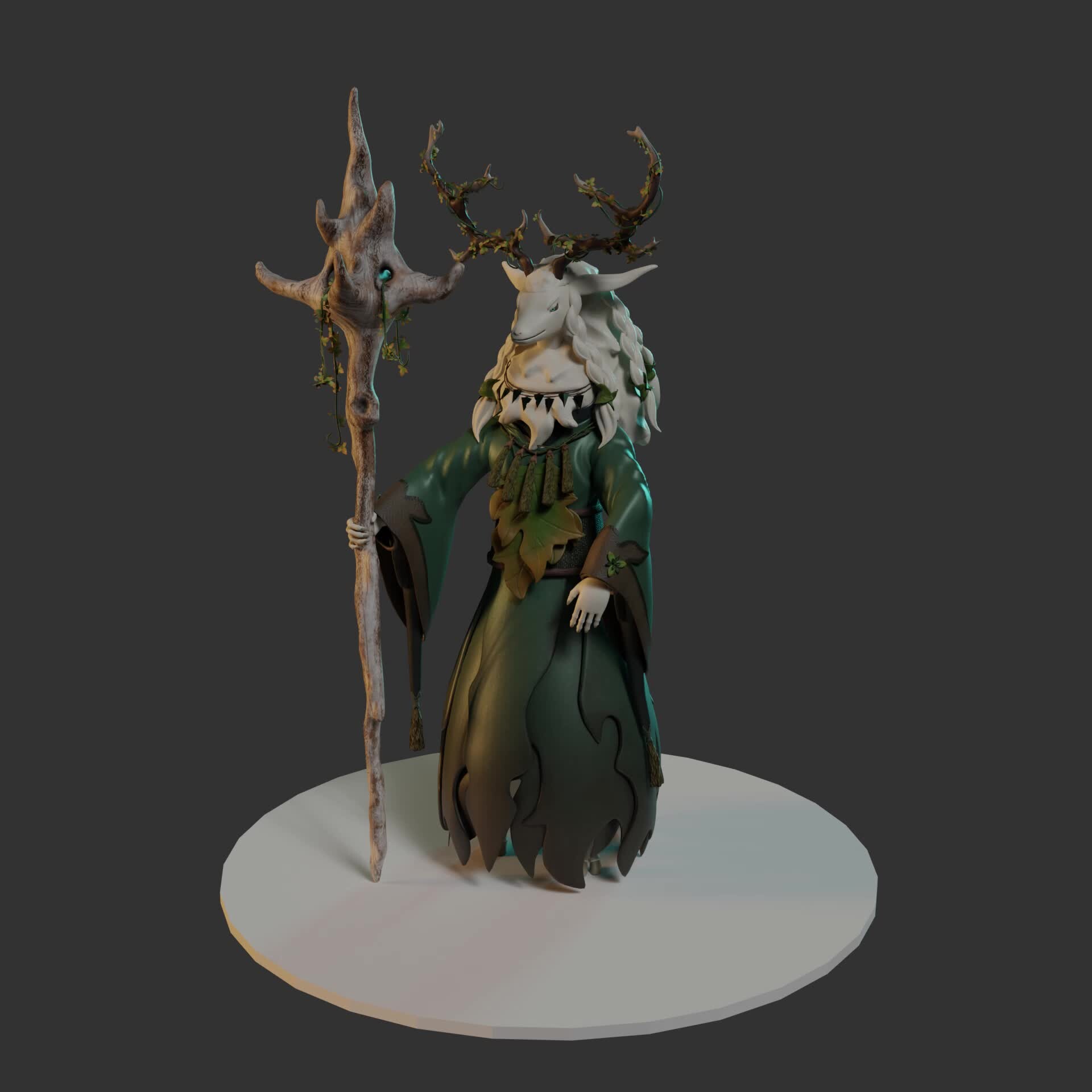 ArtStation - Druid Mage