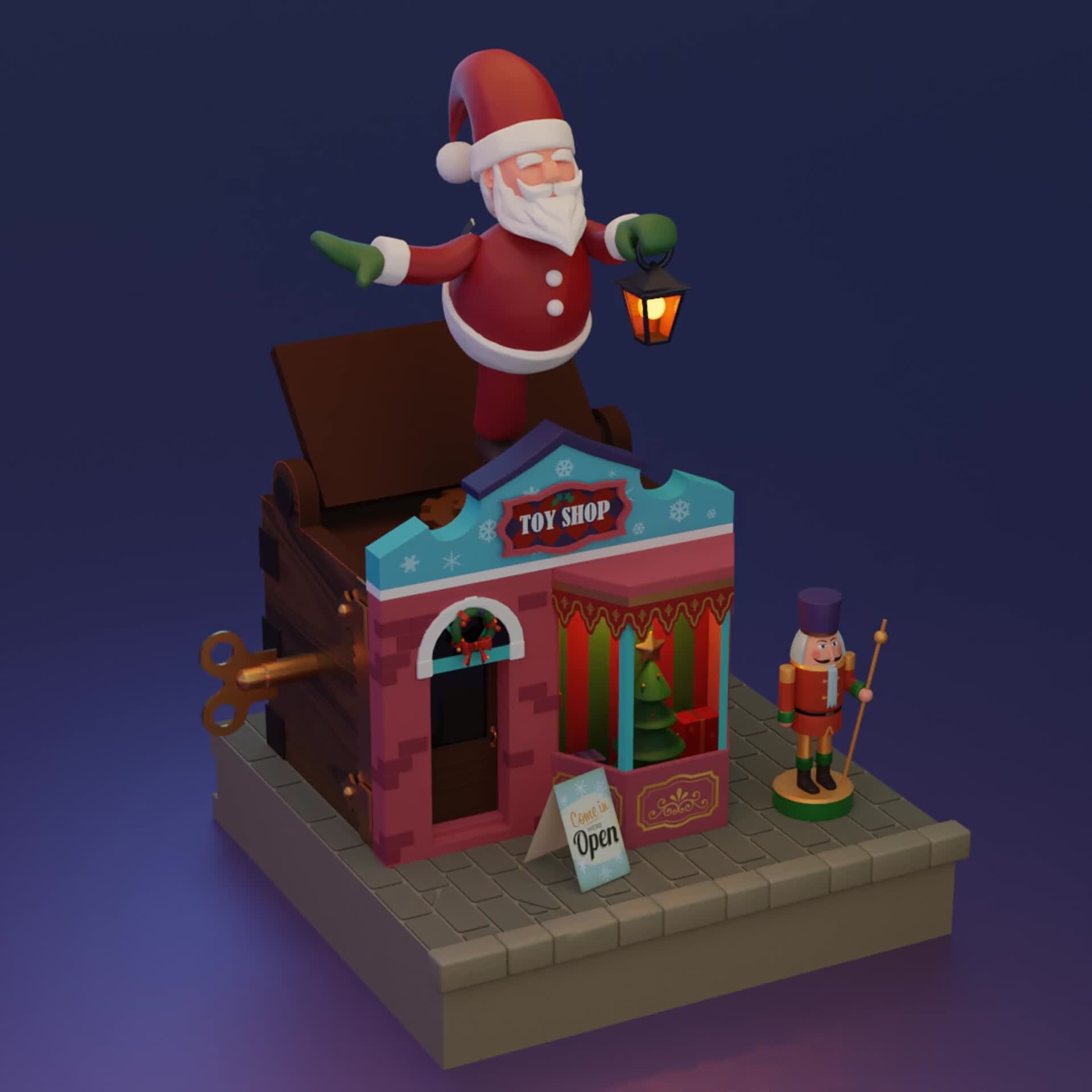 ArtStation - Toy Shop Animation