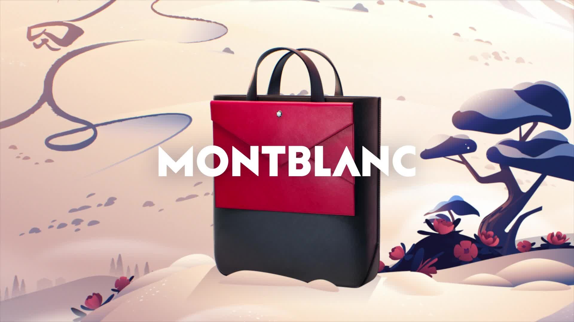 ArtStation - Montblanc Sartorial tote bag | Chinese New Year